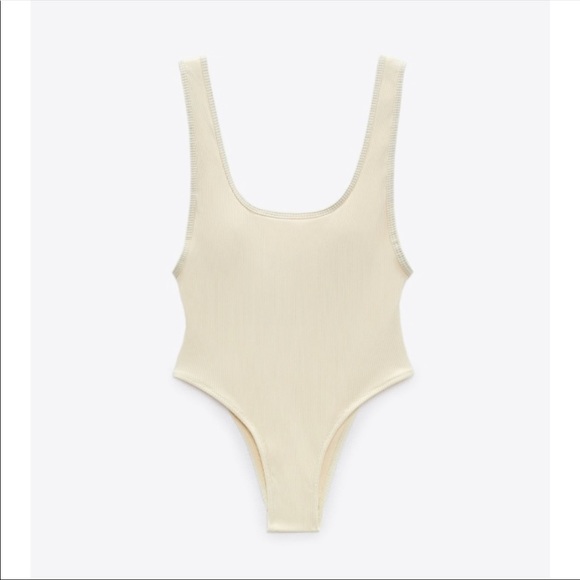 Zara | Swim | Zara Ribbed Swimsuit | Poshmark
